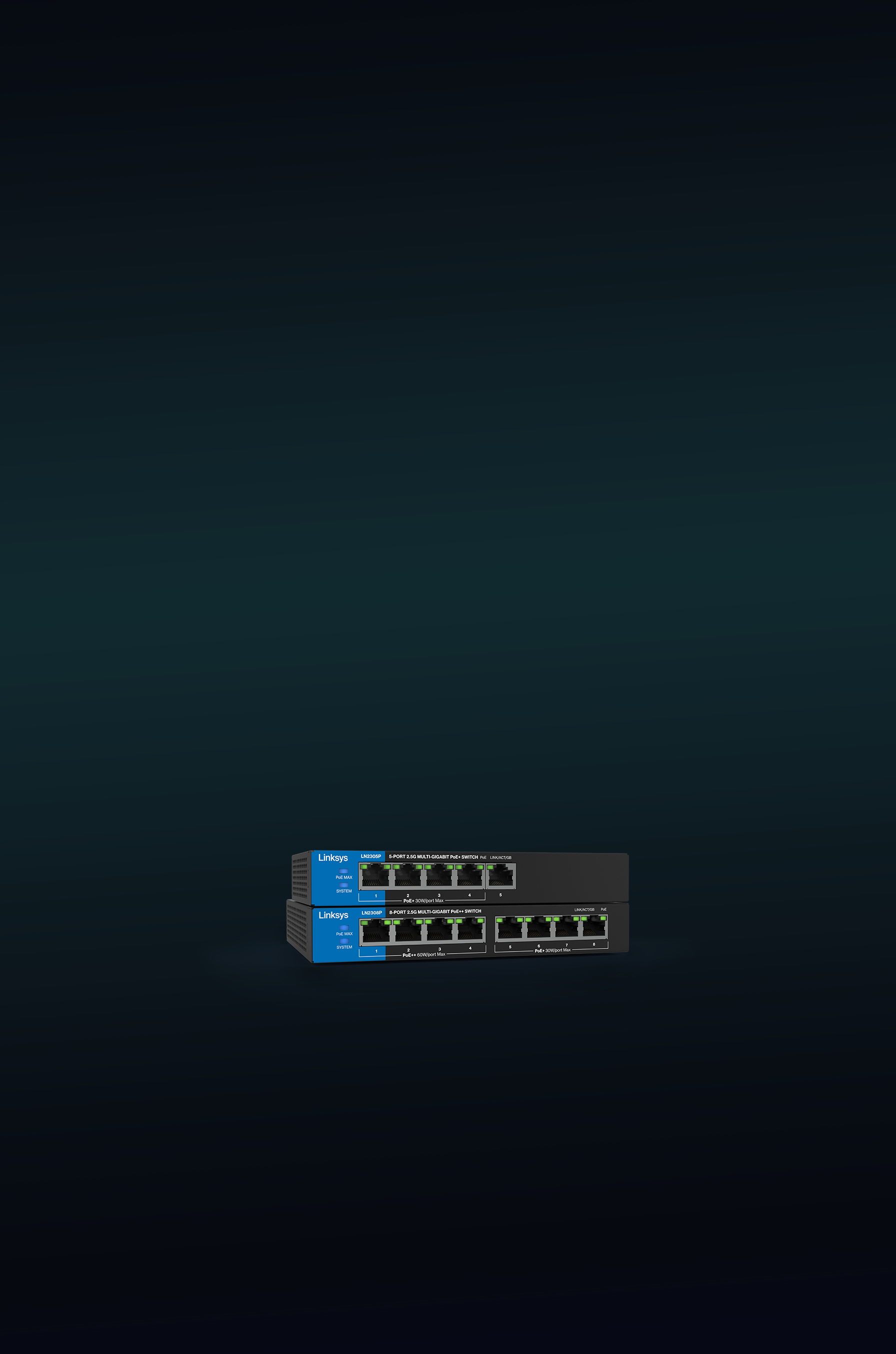 Multi-Gig PoE Switches – Linksys